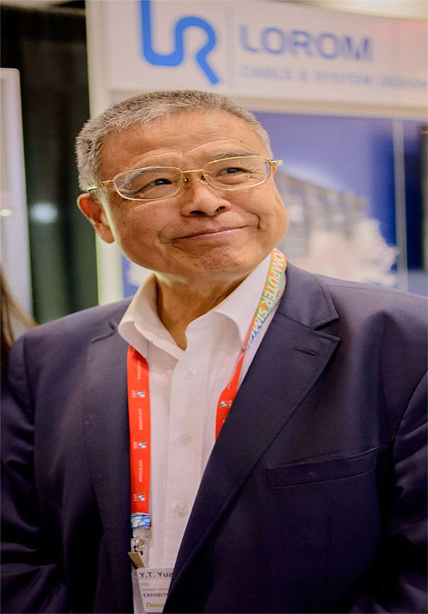 President and Founder Mr YT Yuan - Lorom